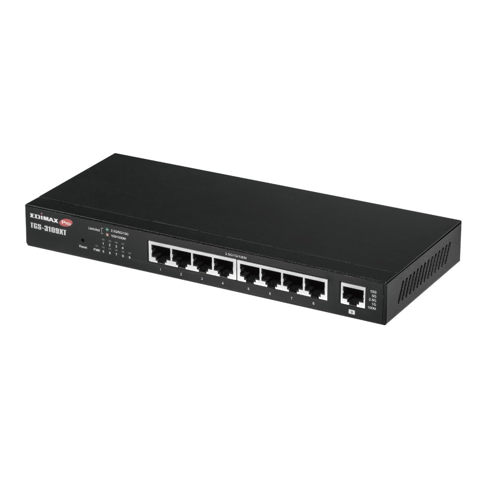 Edimax Switch 8 ports TGS-3109XT 2.5GbE Web Smart Switch